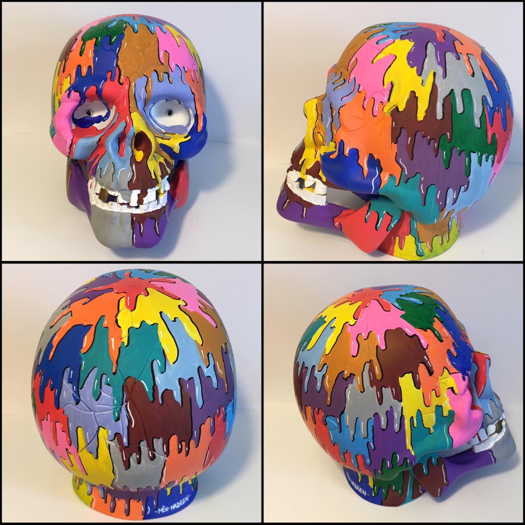 Color Skull - Mix Madsen